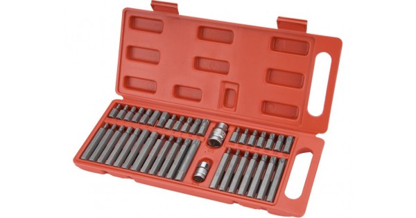 Битови HEX-TORX-XZN, сет 40пар, CrV, EXTOL PREMIUM